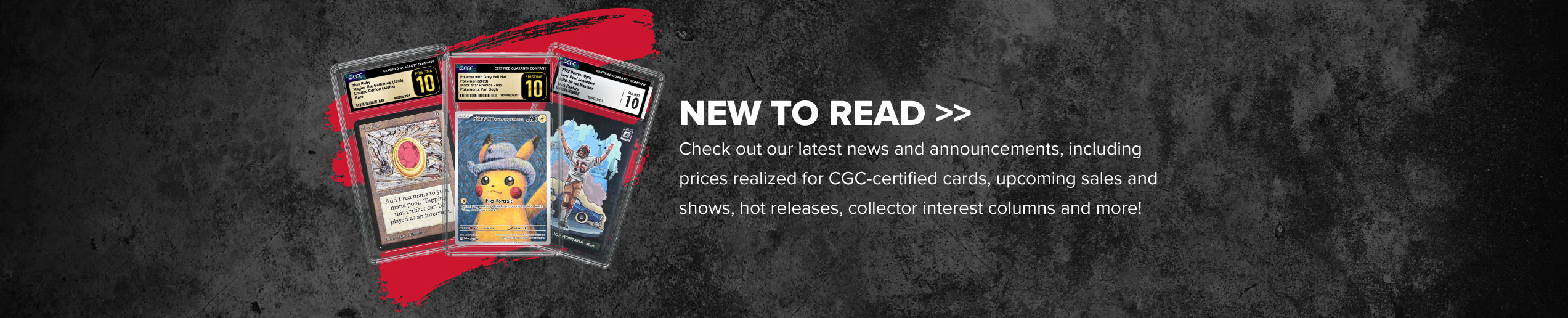 Card Grading Services by CGC